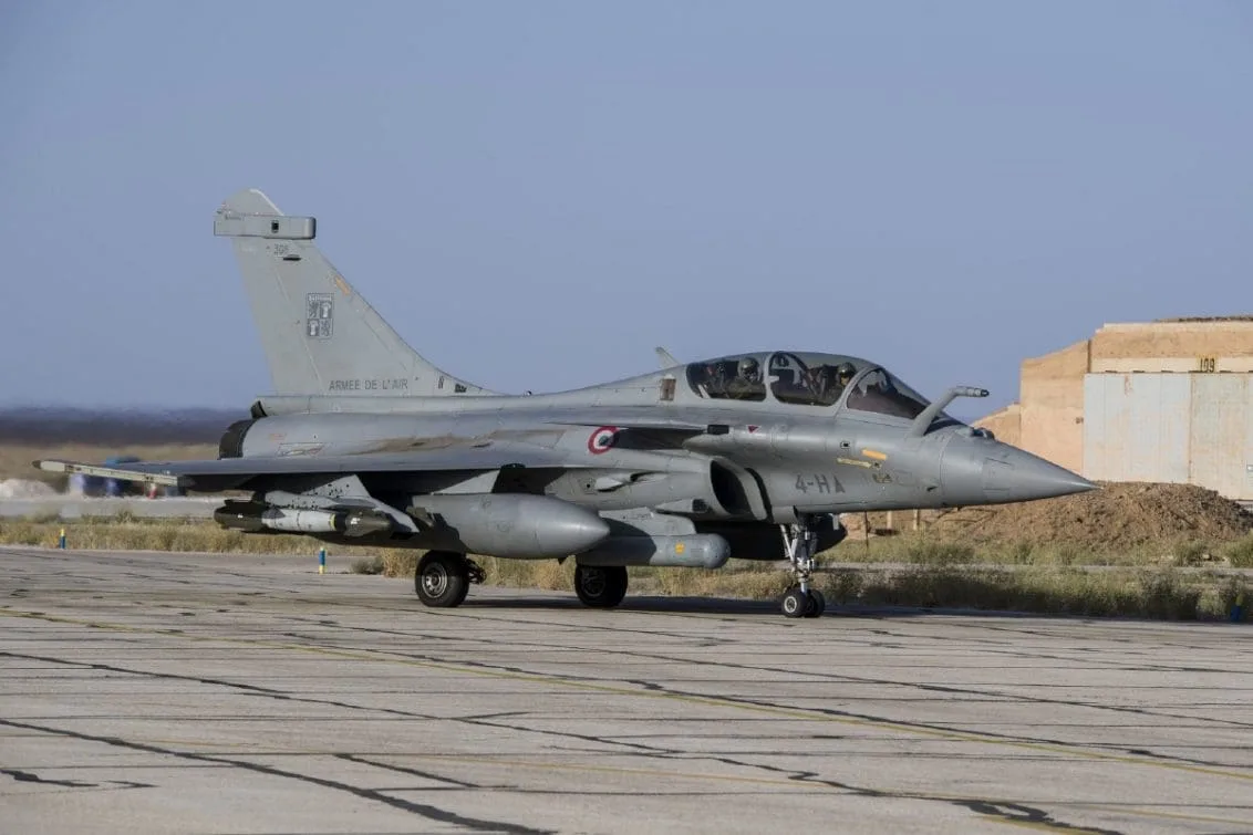 Galería de imágenes: Rafale franceses en acción sobre Iraq y Siria.