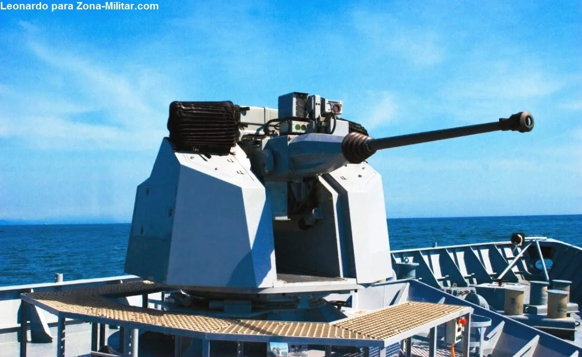 Se aplaza la entrega del cañón de Leonardo para la OPV Bouchard