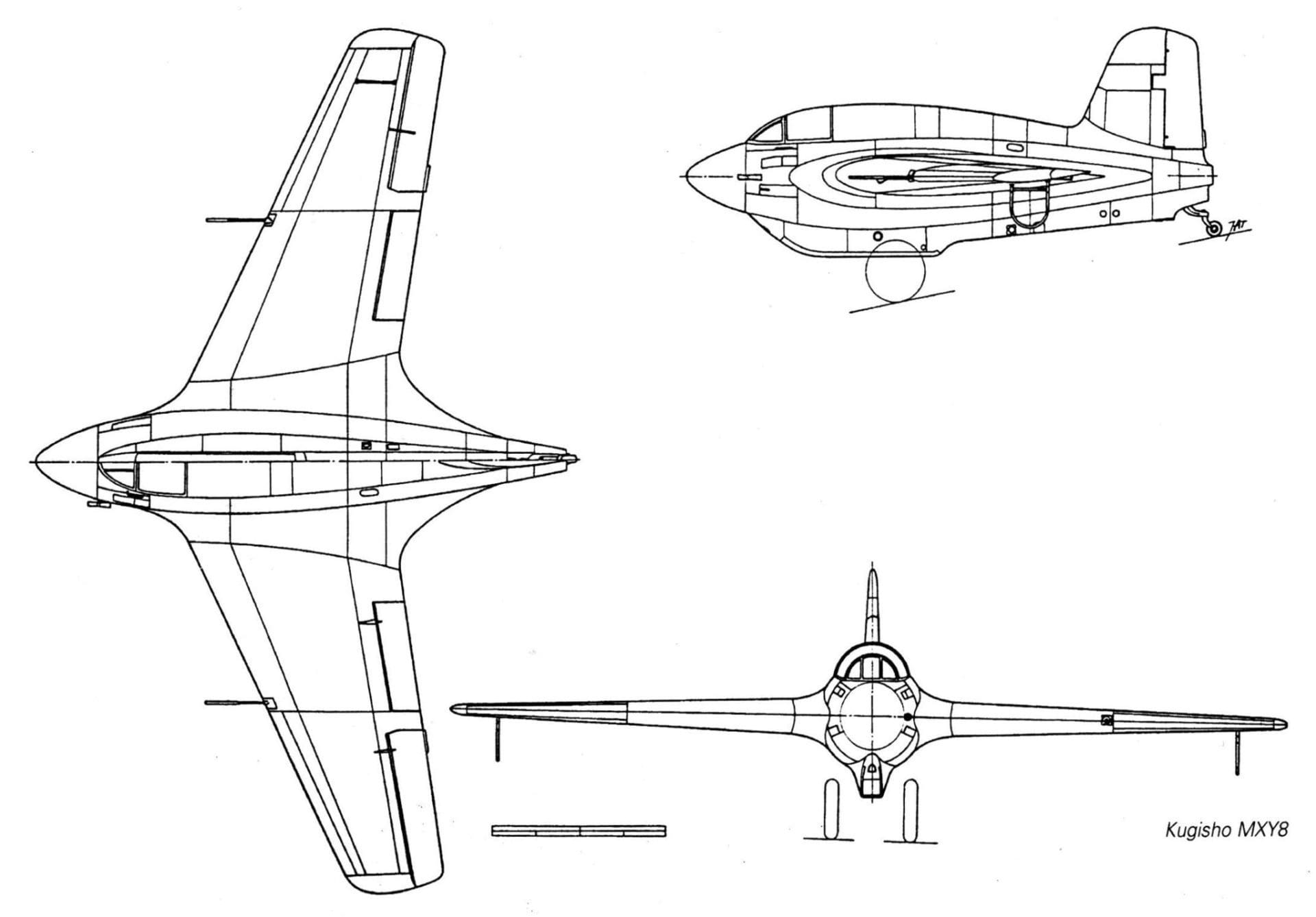 Cazas Olvidados - Mitsubishi J8M Shusui, el Komet Japones