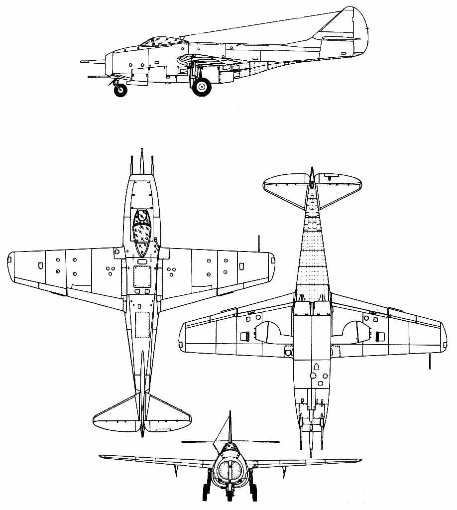 Cazas Olvidados - MIG-9 “Fargo”, el primer caza jet soviético