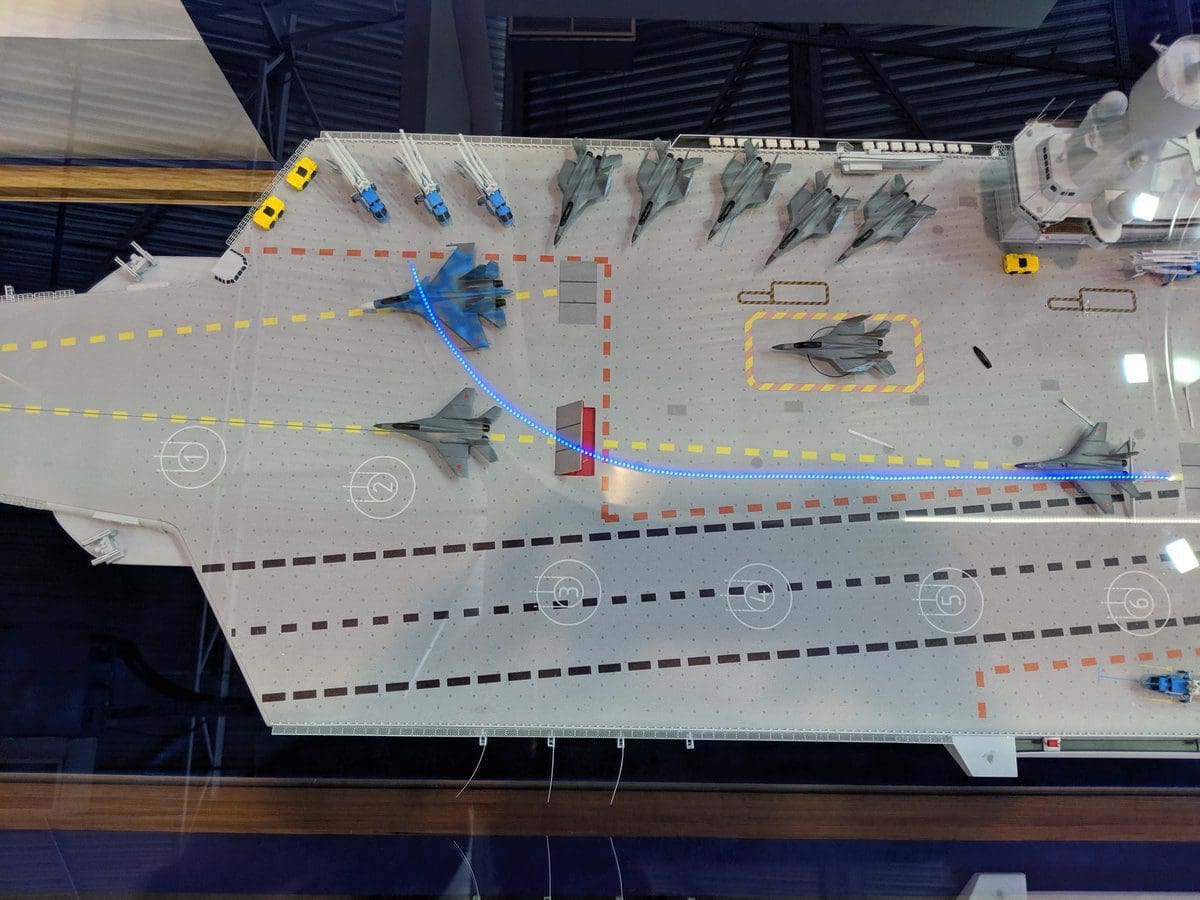 El nuevo portaaviones Proyecto 11430E de Rusia tiene un diseño de isla ...