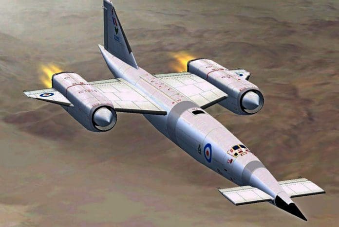 Avro 730, el precursor británico del Blackbird