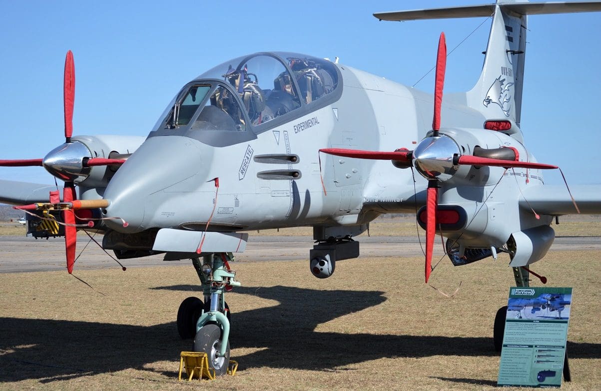 El Pucará II dijo presente en el Aniversario de la FAA