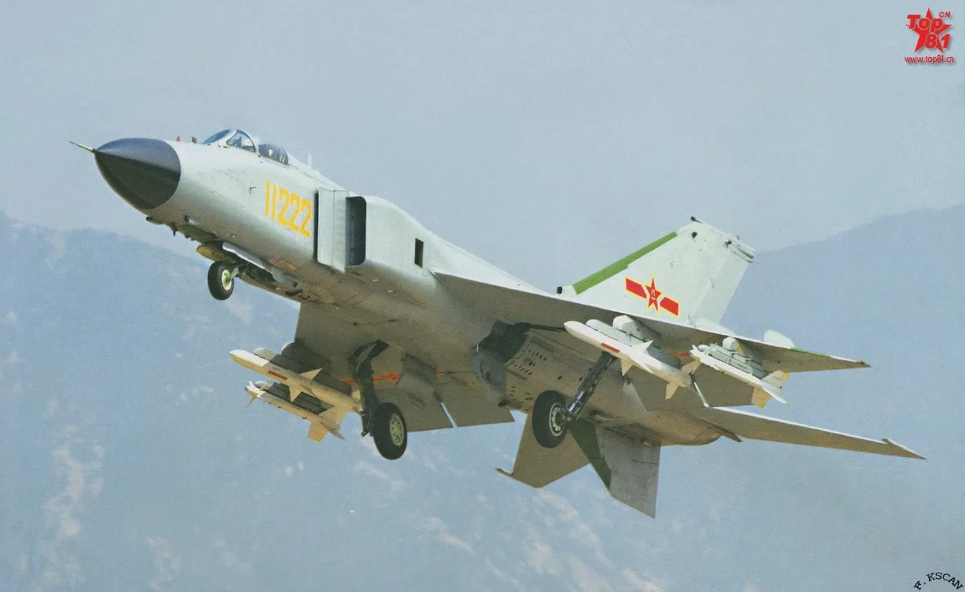 Shenyang J-8 Finback, el Interceptor Chino