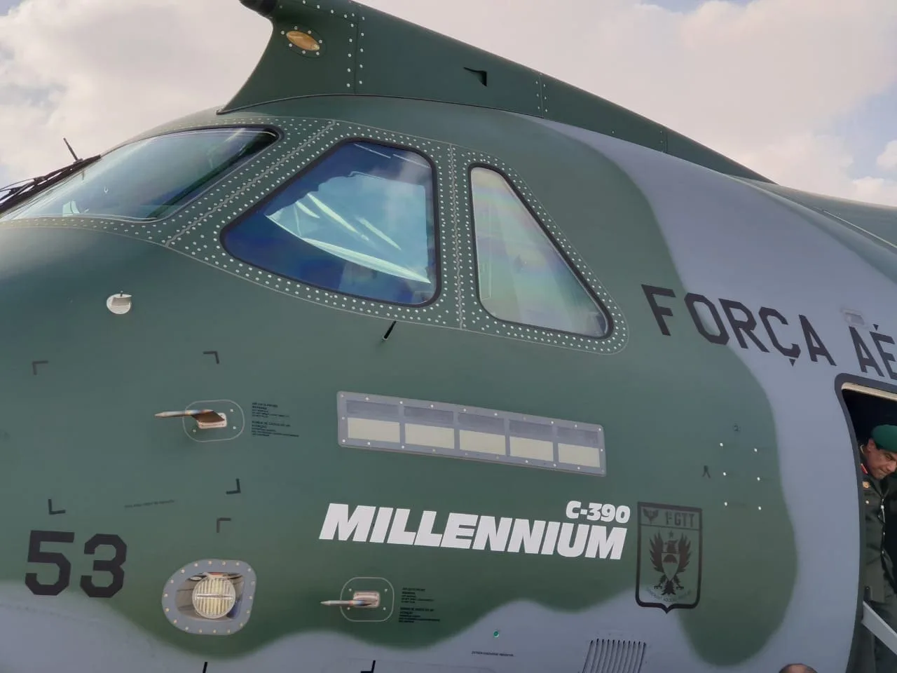 El Embraer C-390 ahora tiene nombre: 'Millennium'