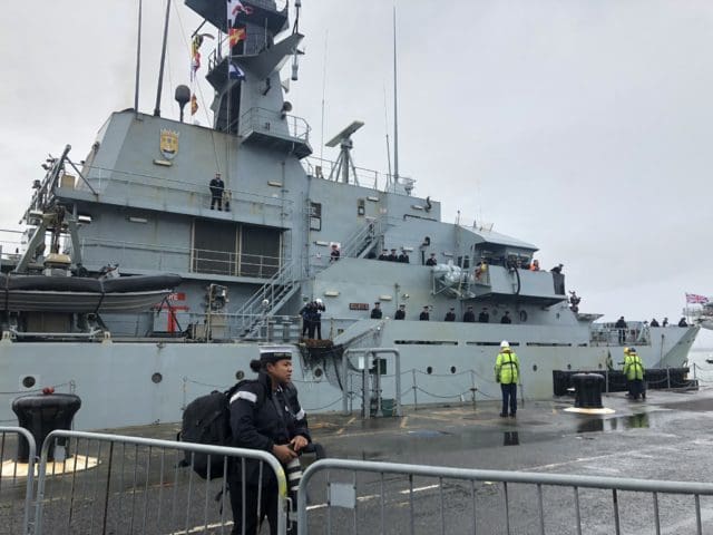Desactivado de la Royal Navy, el barco patrulla HMS Clyde se vendería a ...