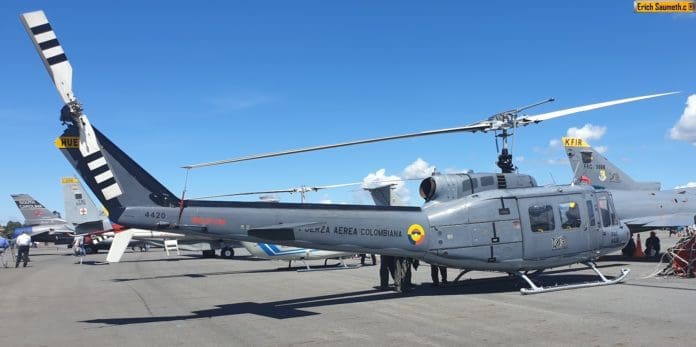 FAC: Se accidenta el helicóptero Huey-II FAC-4420