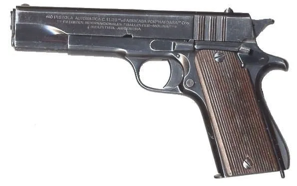 Pistola semiautomática Ballester Molina calibre 11.25