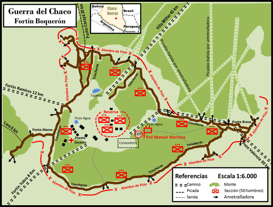 Boquerón, la emblemática batalla de la Guerra del Chaco