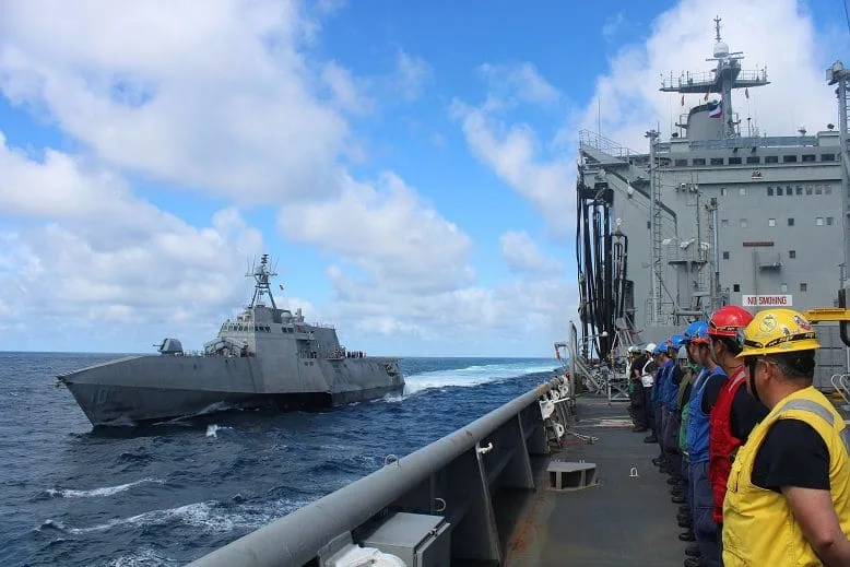 La Armada de Chile apoya las operaciones de la U.S. Navy en Centroamérica