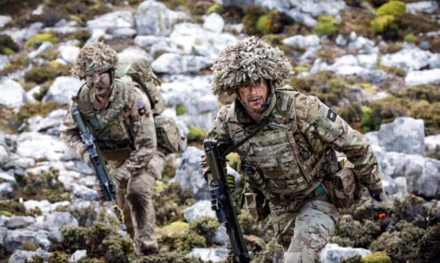 BFSAI en Malvinas lleva a cabo el ejercicio "Cape Bayonet" (imágenes)