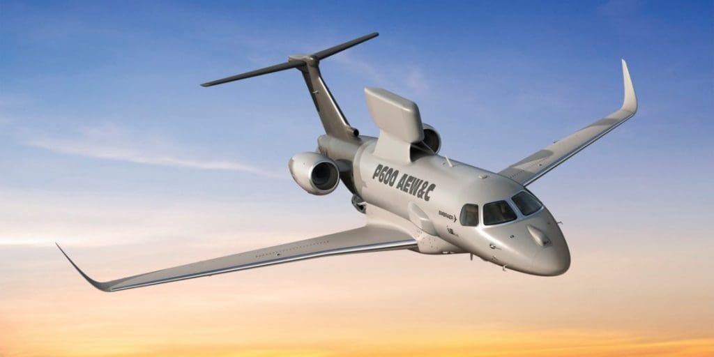 Embraer presenta la plataforma Praetor 600 AEW&C en la conferencia C2ISR