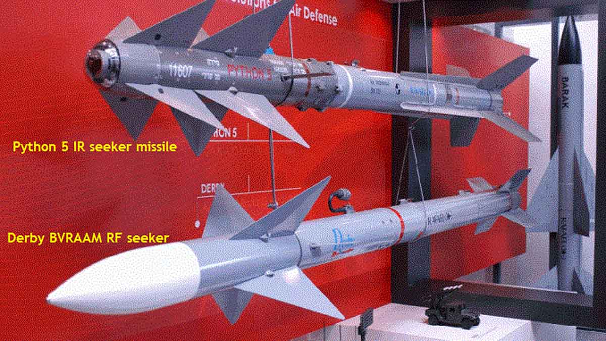 La India realiza el primer disparo de prueba del misil aire-aire Python ...