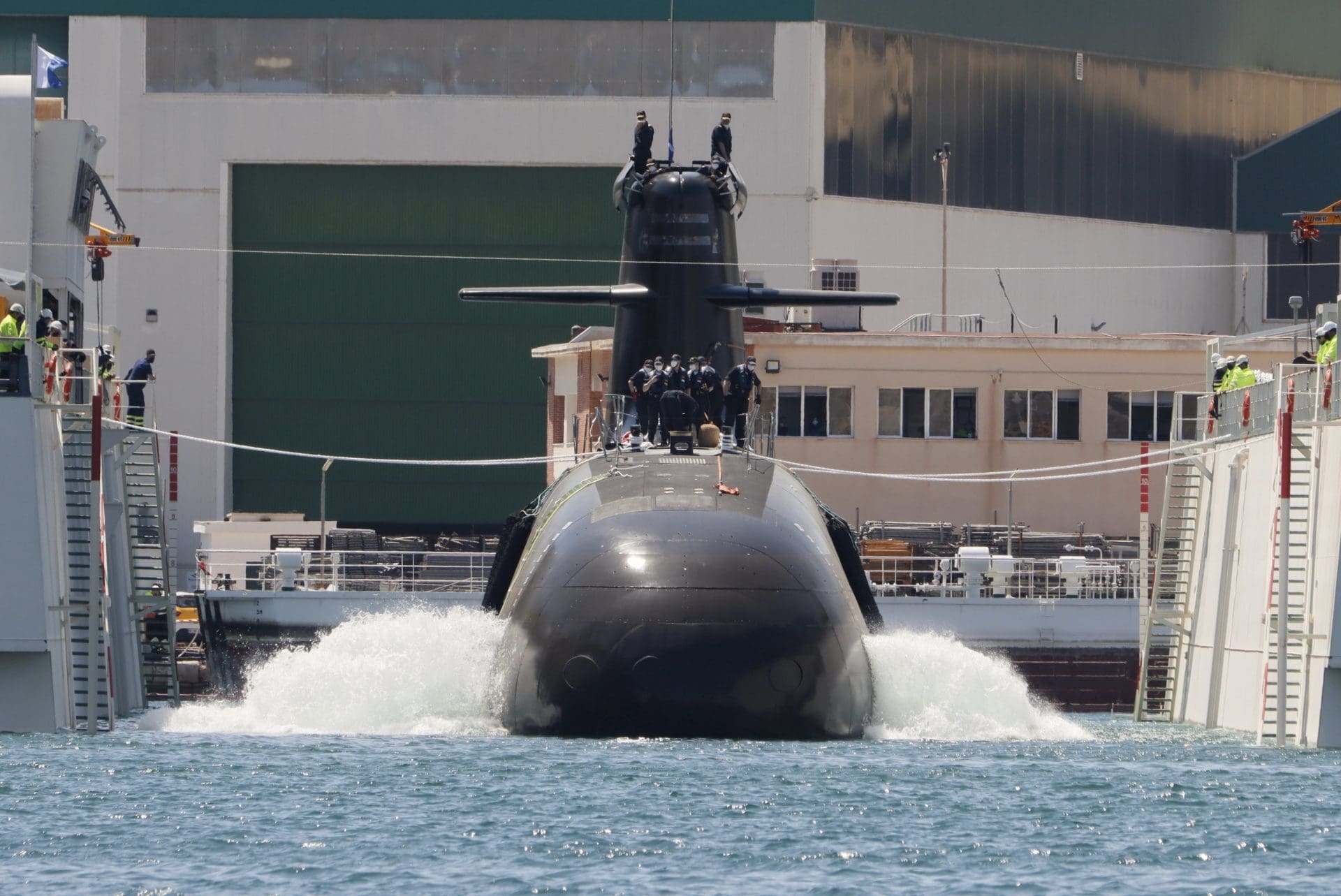 El submarino S-81 “Isaac Peral” de la Armada Española finaliza sus ...