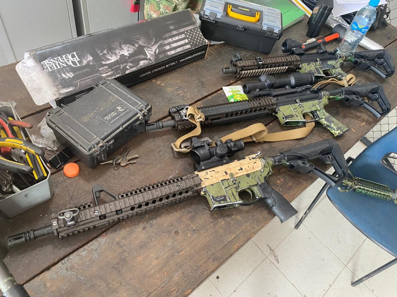 Colombia evalúa los kits de actualización Daniel Defense