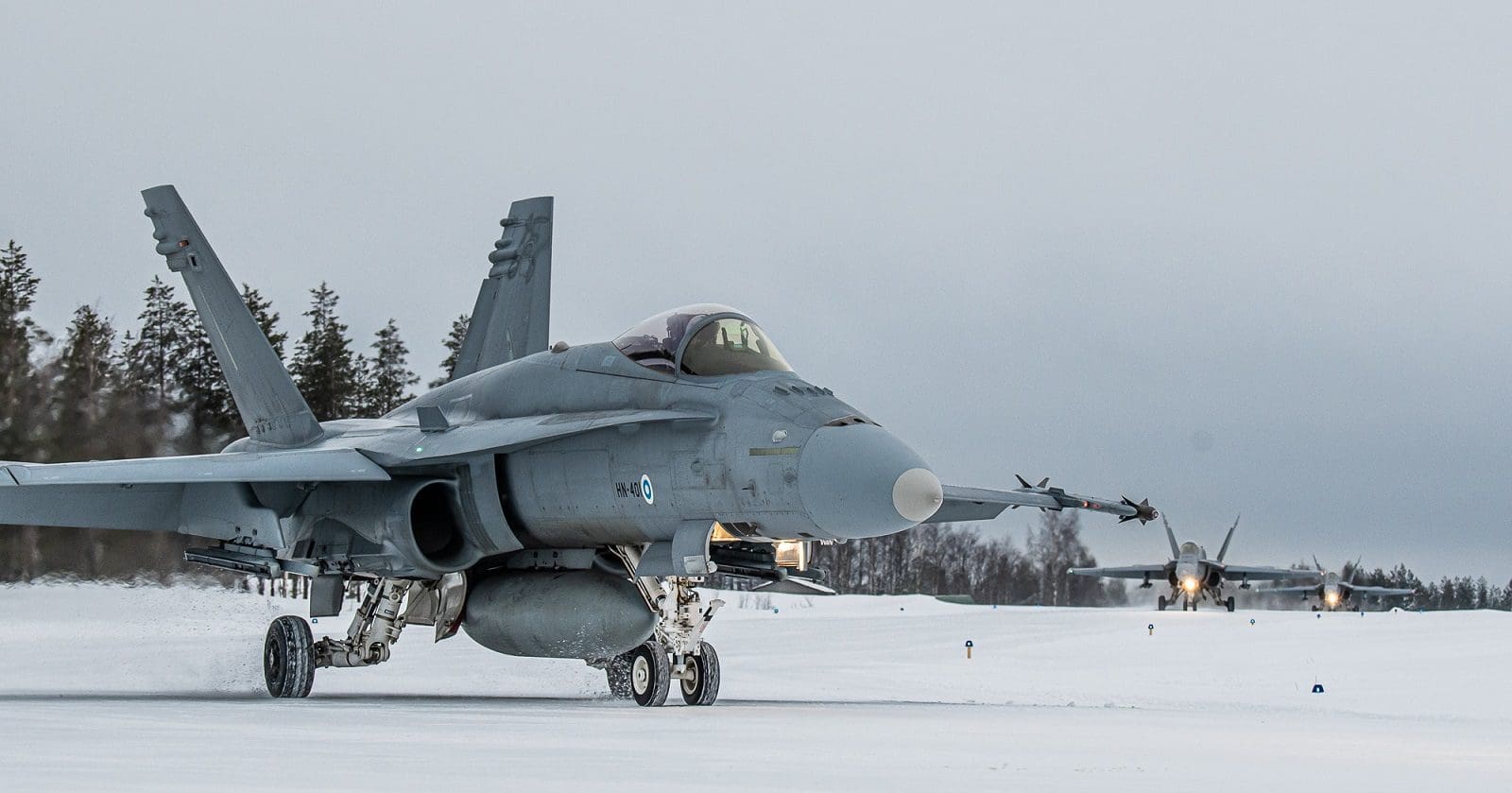 Ilmahanki 22 - La Fuerza Aérea de Finlandia despliega sus F/A-18 Hornet