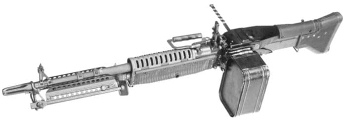 La ametralladora ligera U.S. Ordnance M60E6 al detalle