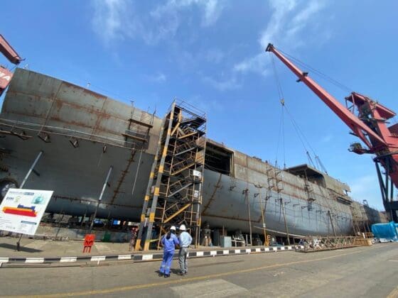 Prosigue la construcción del buque LPD BAP Paita para la Marina de ...