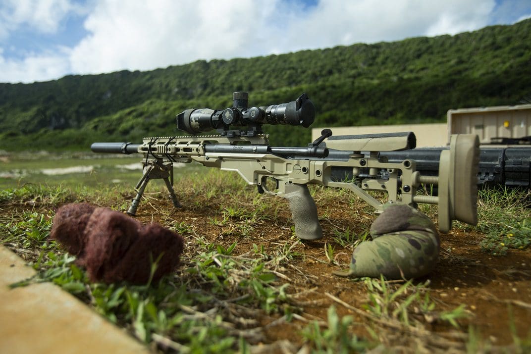 Los Marines evalúan su nuevo fusil de precisión Mk22 Mod 0