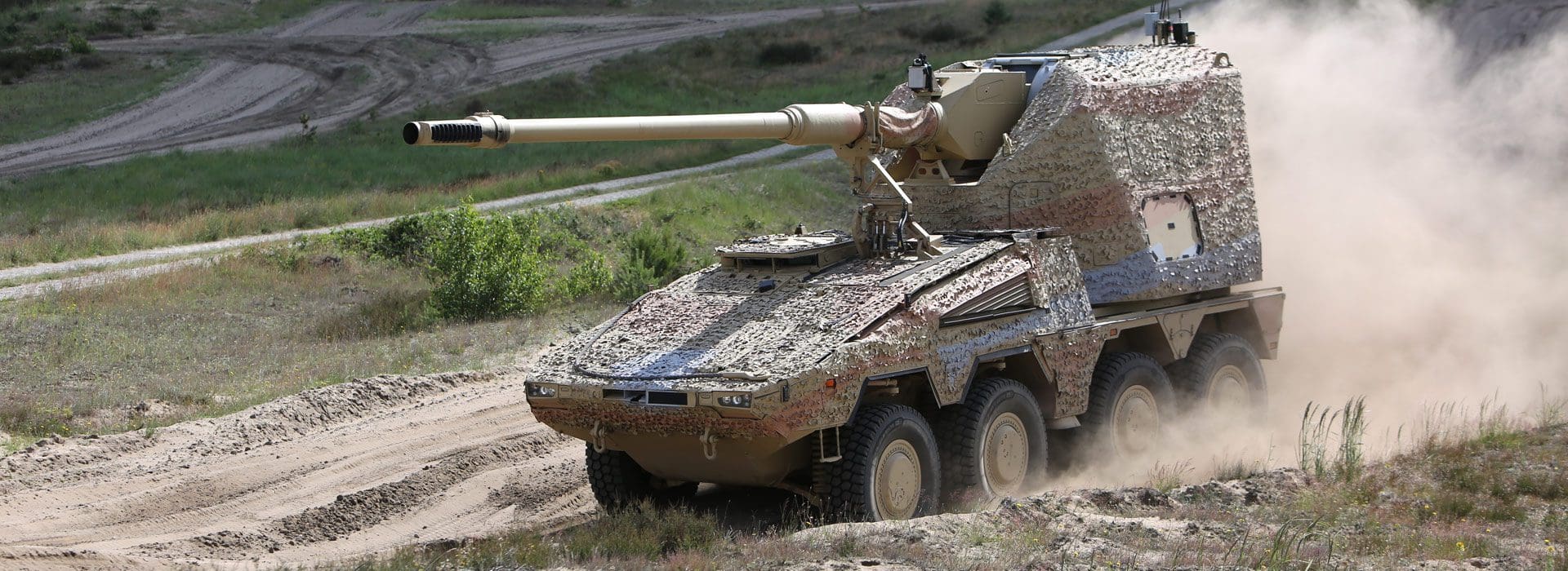 Krauss-Maffei Wegmann presenta su nuevo sistema de artillería ...