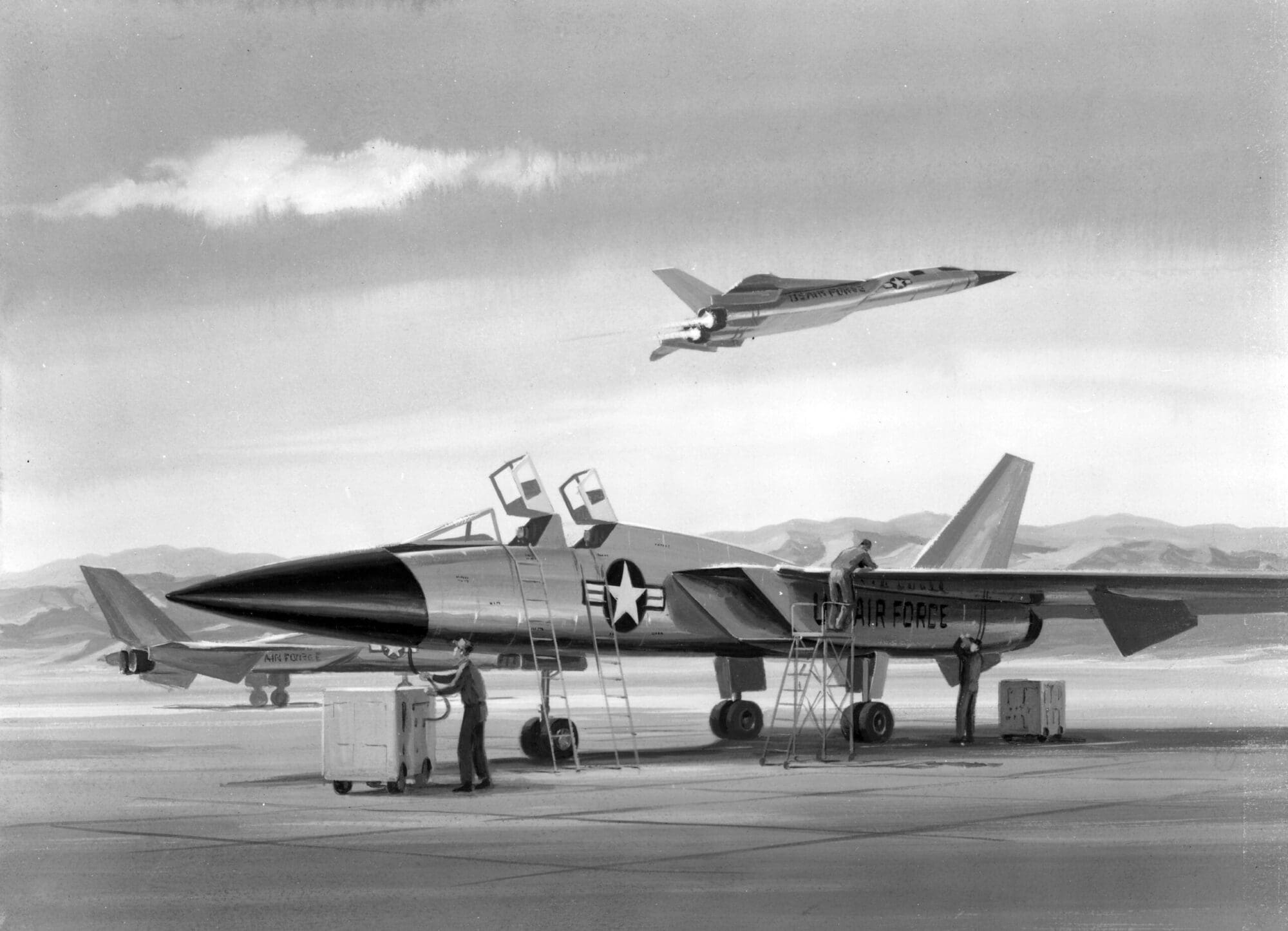 El Sueño de la USAF por un Caza Interceptor Mach 3