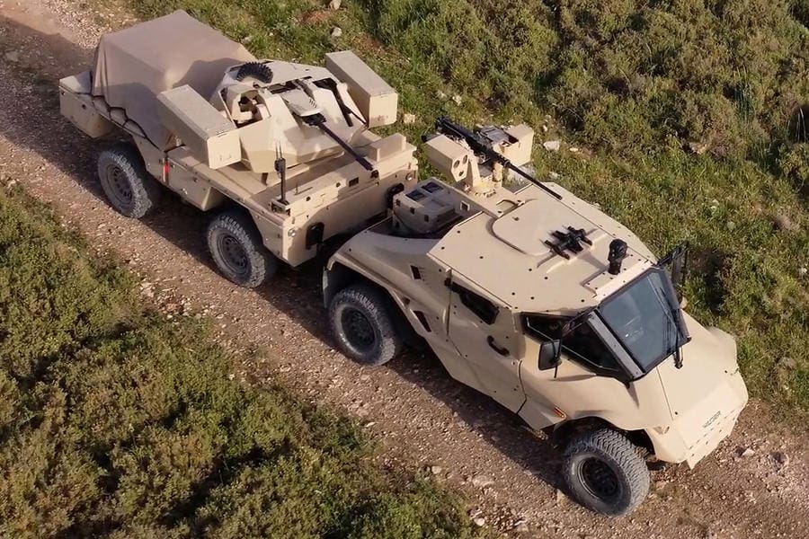 La compañia israelí Plasan presenta al nuevo vehículo eléctrico ATeMM