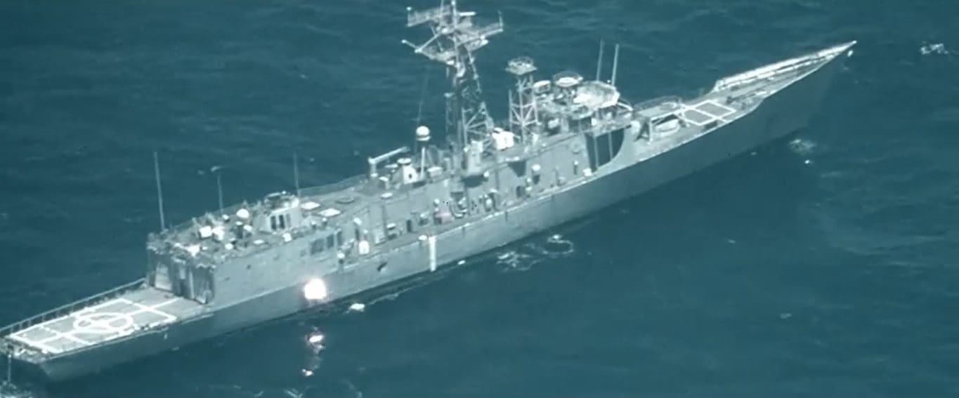 Ejercicio RIMPAC SINKEX 2022: La corbeta Lekir de la Armada Real de ...