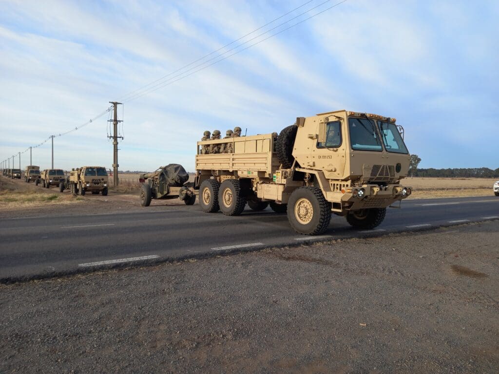 El Ejército Argentino incorporó un nuevo lote de camiones Oshkosh FMTV