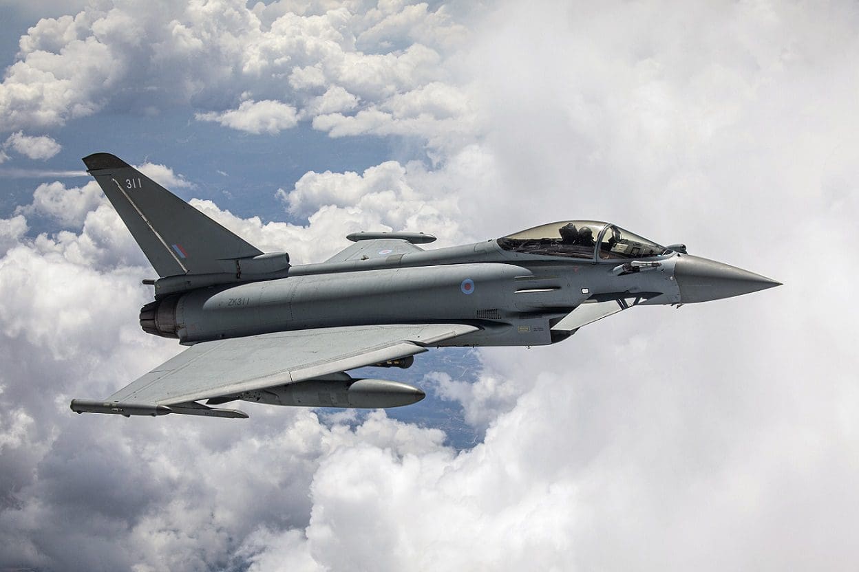 Reino Unido modernizará los radares de sus cazas Typhoon por £2.35 billones