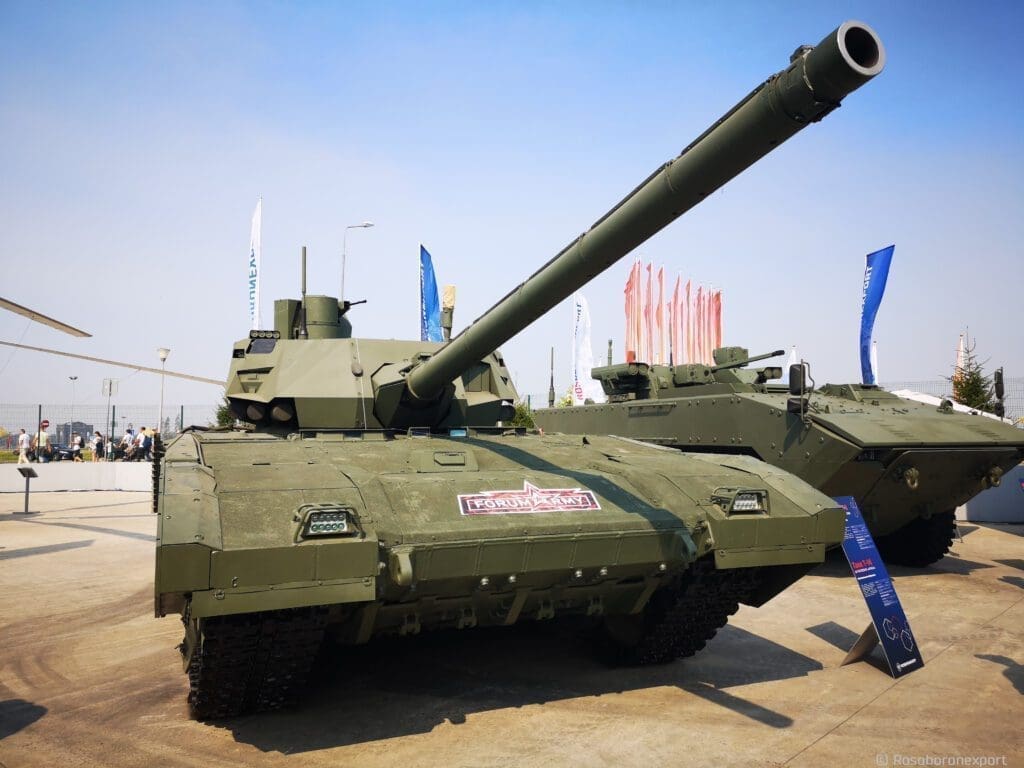 Rusia presentó la versión de exportación del tanque T-14 Armata