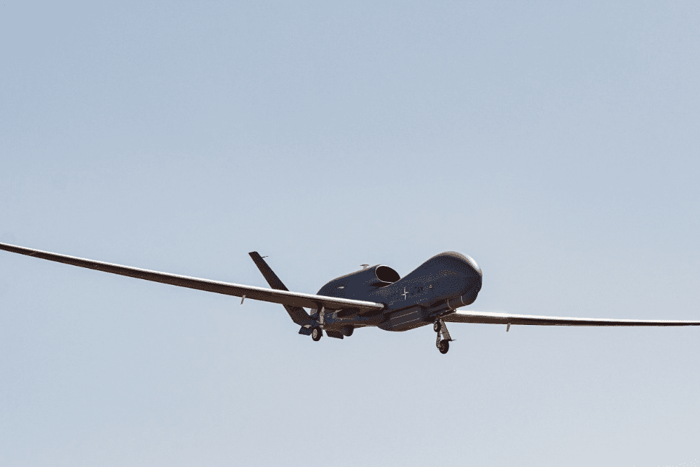 La OTAN recibe un RQ-4D luego de ser actualizado en los Estados Unidos