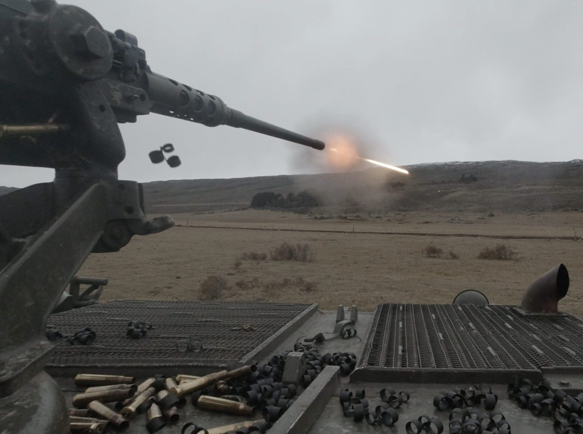 El Ejército de Chile realizó maniobras en el sur del país