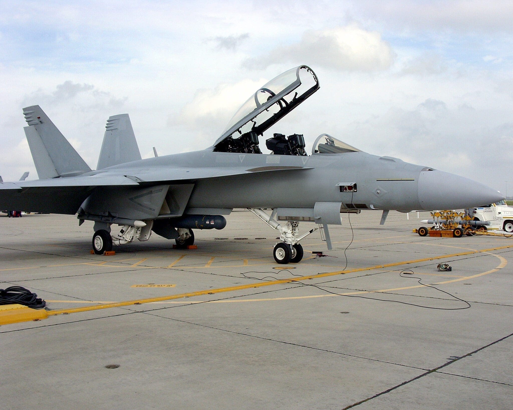 La US Navy prueba el pod LITENING en sus F/A-18 Super Hornet
