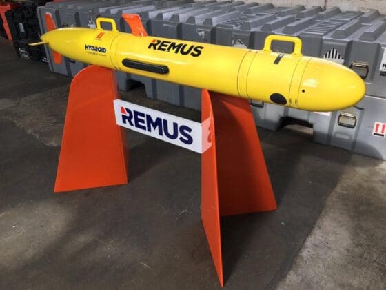 La Royal Navy adquirió tres UUV REMUS 100S