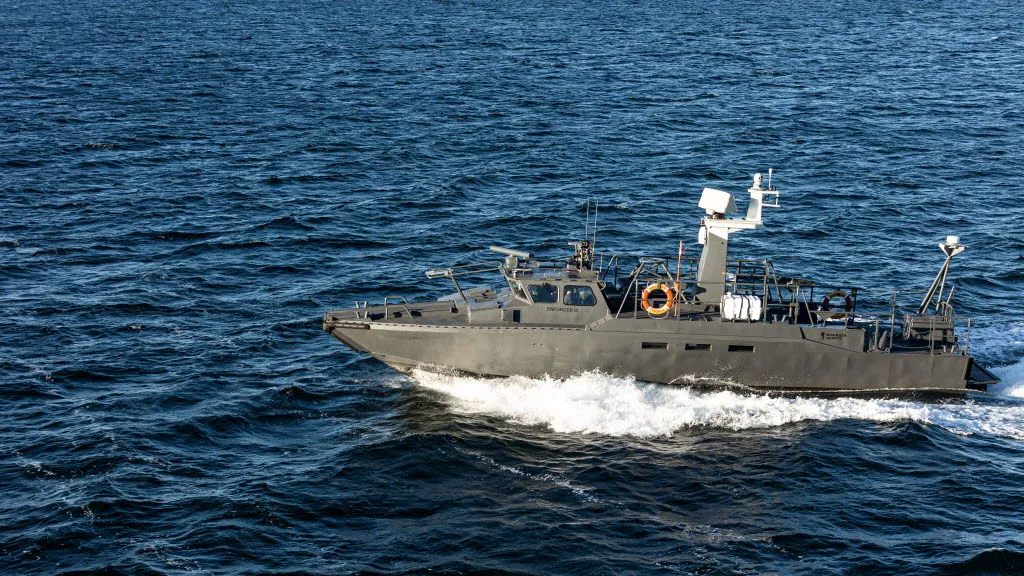 La Armada de Suecia prueba el buque marítimo no tripulado (USV) Saab ...