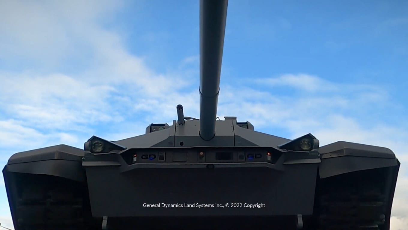 General Dynamics devela el demostrador tecnológico AbramsX