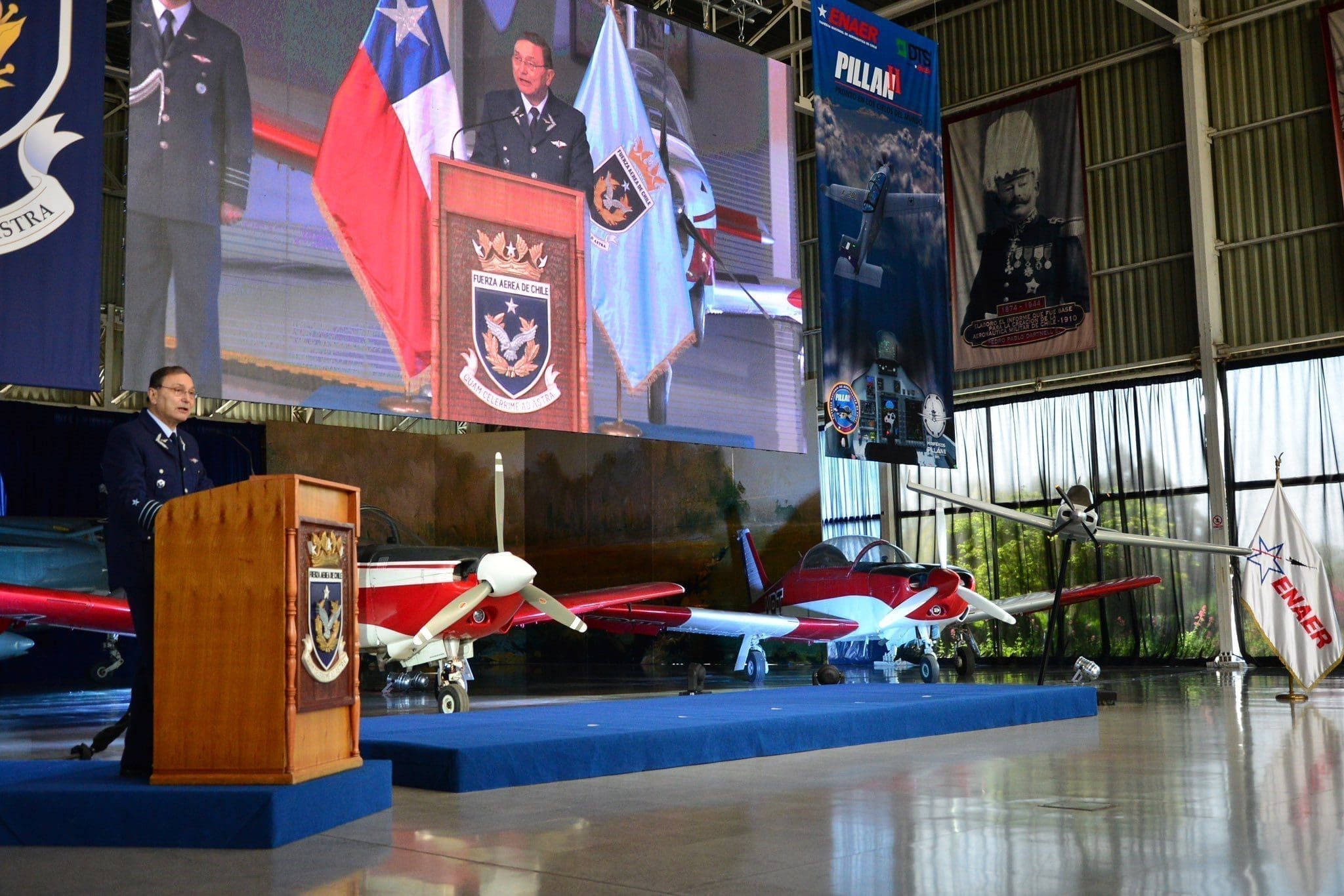 La Fuerza Aérea de Chile realizó el lanzamiento del Proyecto Pillán II