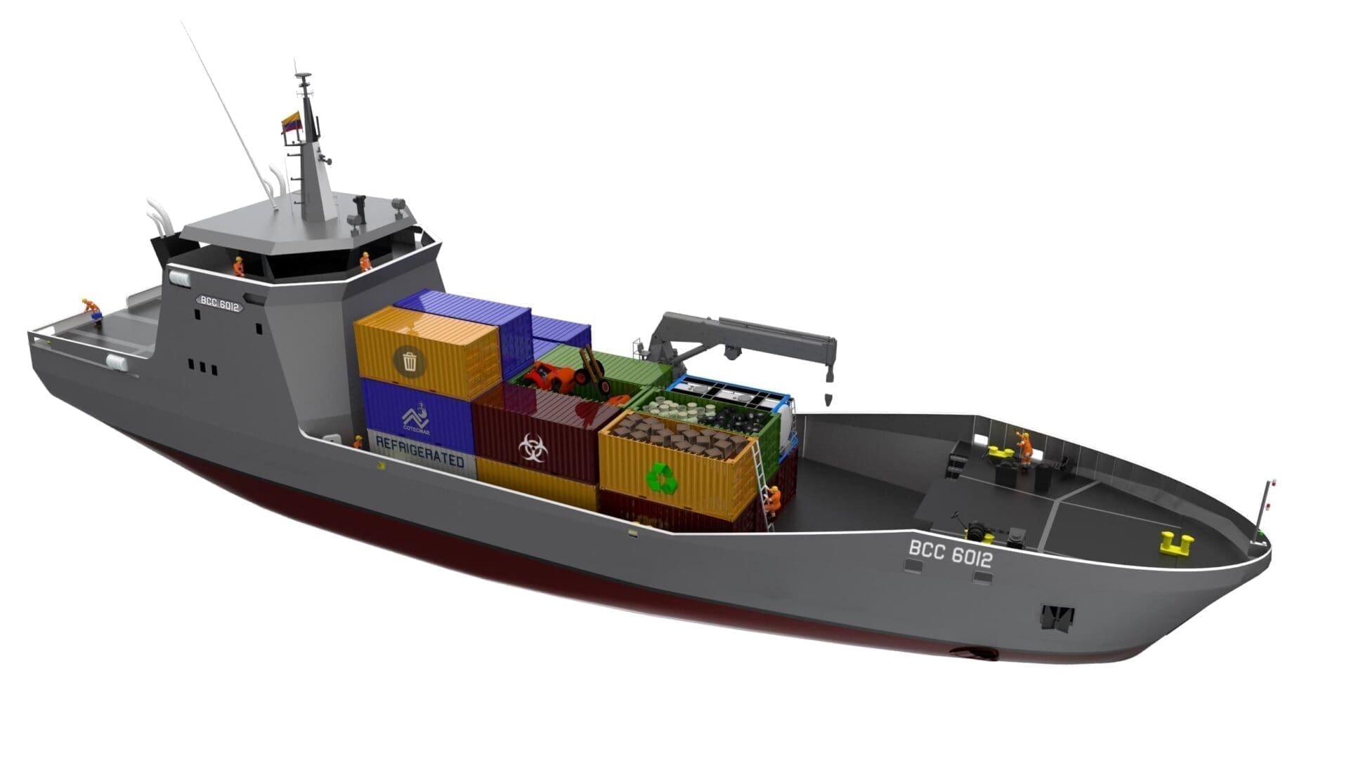 Cotecmar construirá un Patrullero Oceánico y un Buque Logístico para la ...