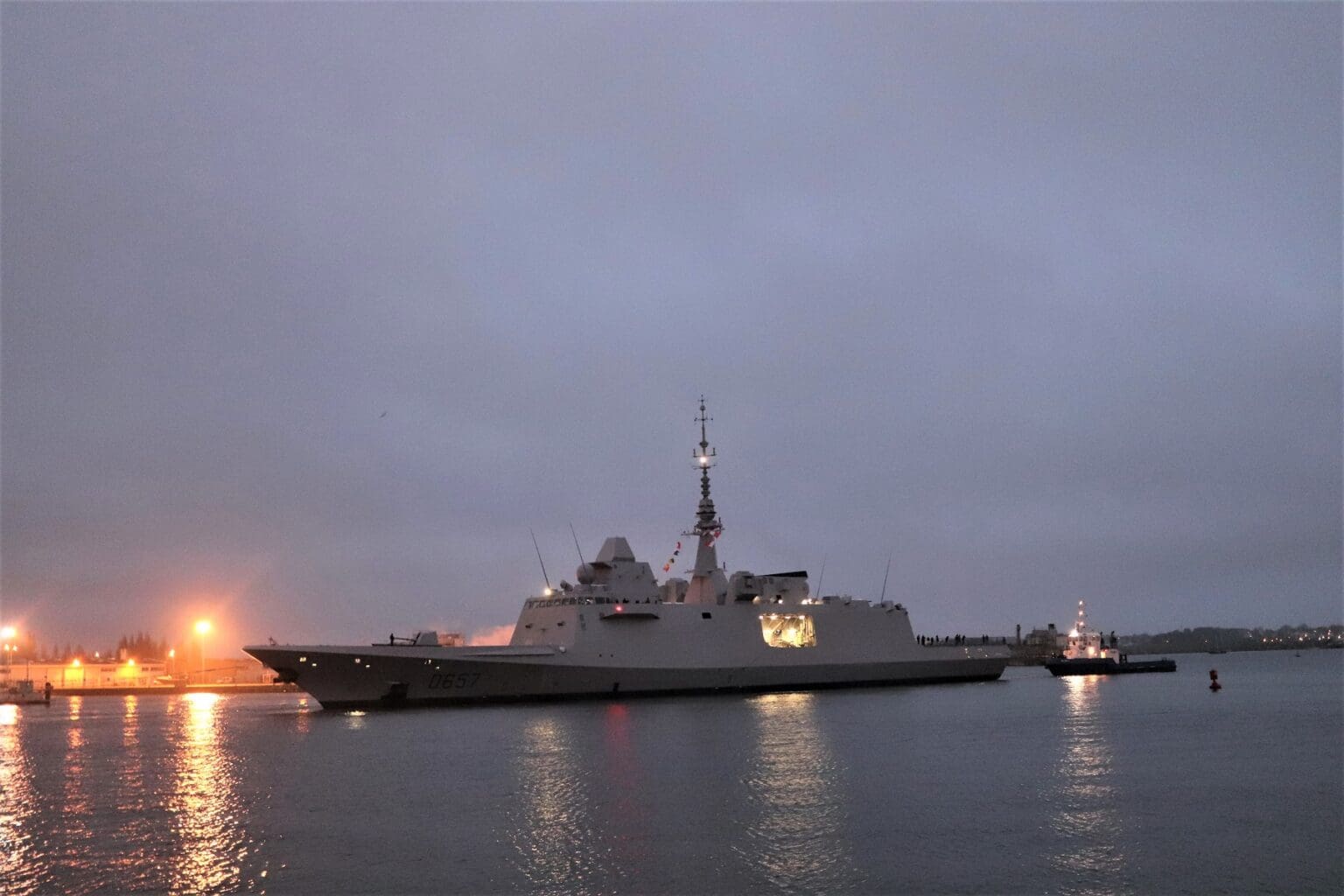 La Marina Nacional francesa recibe su última fragata FREMM