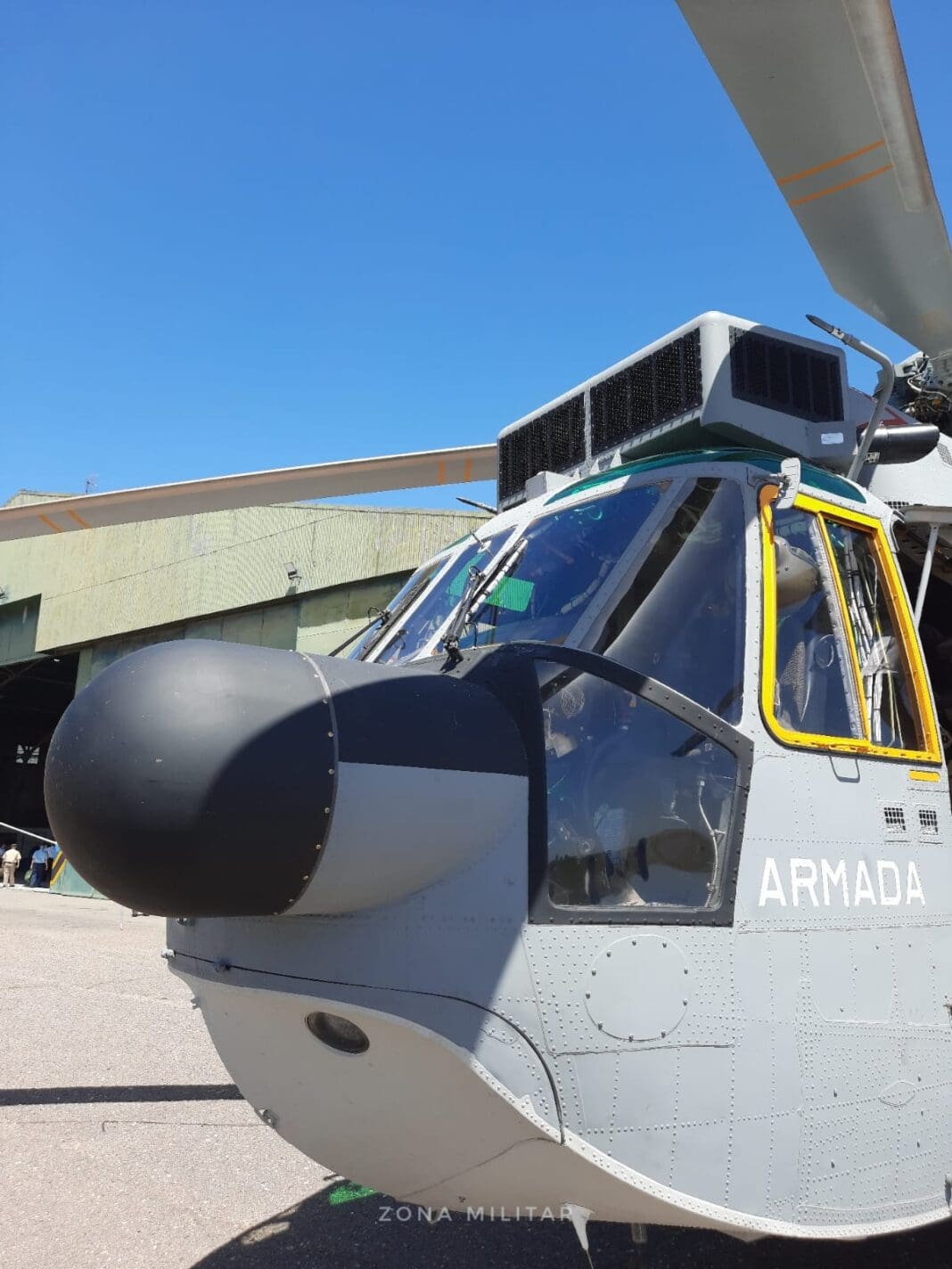 Presentación oficial de los helicópteros SH-3H Sea King de la Armada Argentina