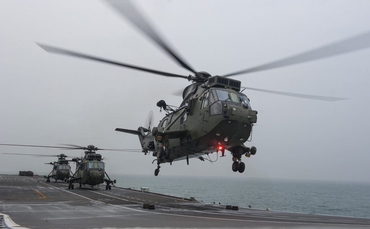 La nueva ayuda del Reino Unido a Ucrania incluye helicópteros Sea King
