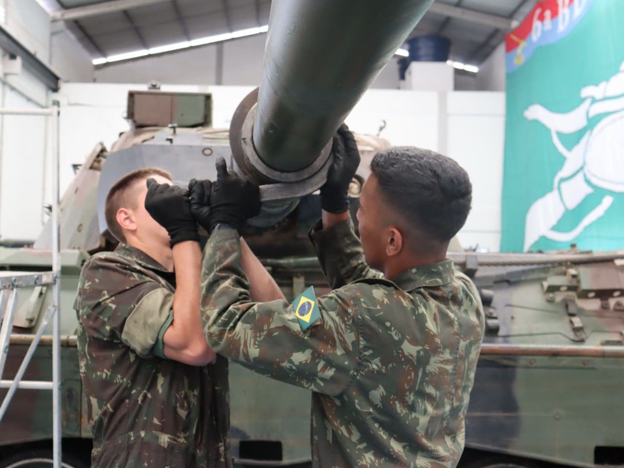 El Ejército Brasileño recupera tanques Leopard 1A5 BR