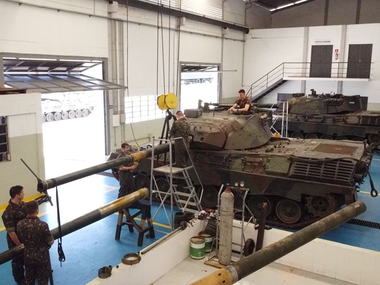 El Ejército Brasileño recupera tanques Leopard 1A5 BR