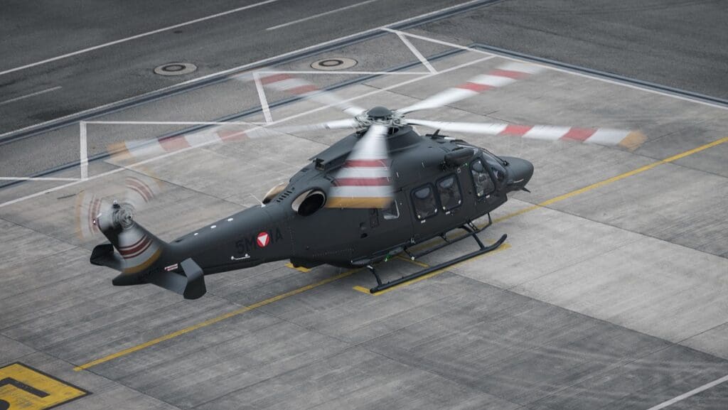La Fuerza Aérea austríaca recibe su primer helicóptero Leonardo AW169