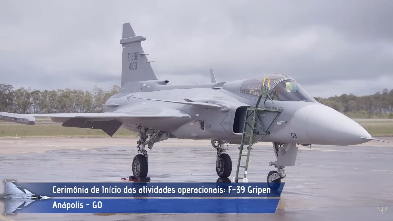 Brasil inició las actividades operacionales con sus F-39 Gripen