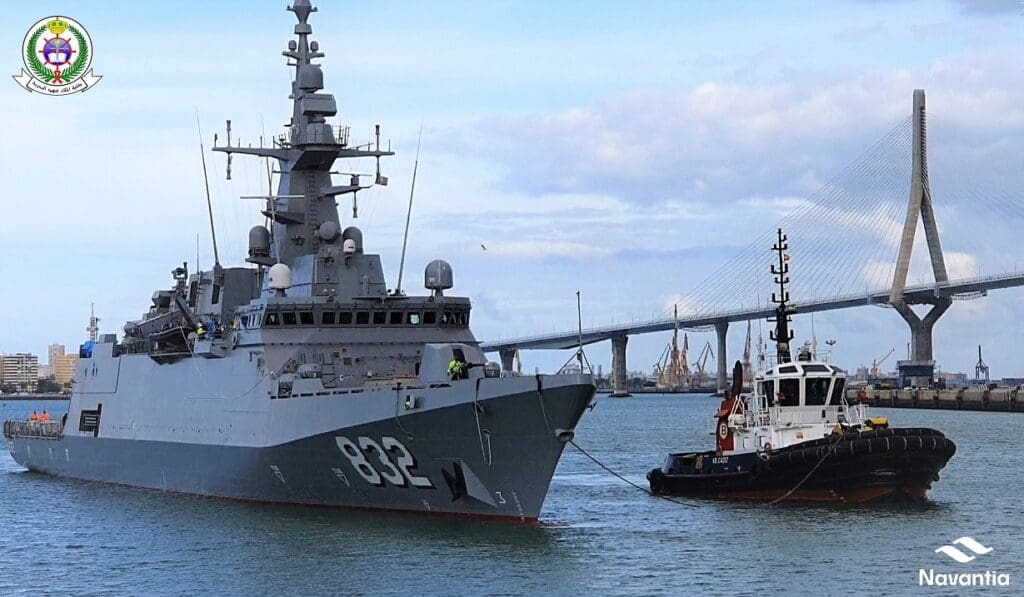Navantia entrega la tercera corbeta Al-Jubail a la Real Armada Saudita
