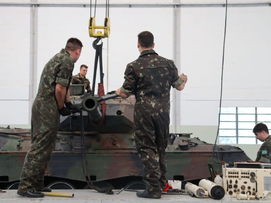 El Ejército Brasileño recupera tanques Leopard 1A5 BR
