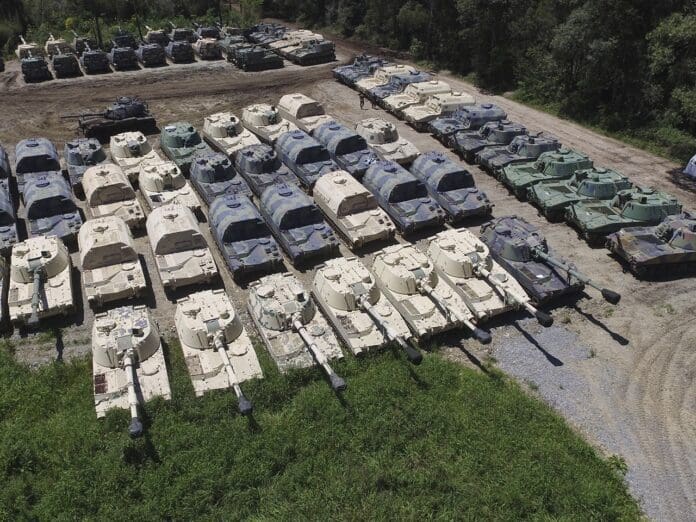 El Ejército Brasileño sigue recibiendo obuses autopropulsados M109A5 ...