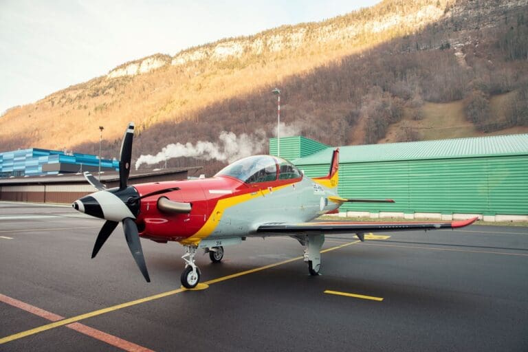 Firmado el contrato de compra por 16 Pilatus PC-21 adicionales para el Ejército del Aire Español