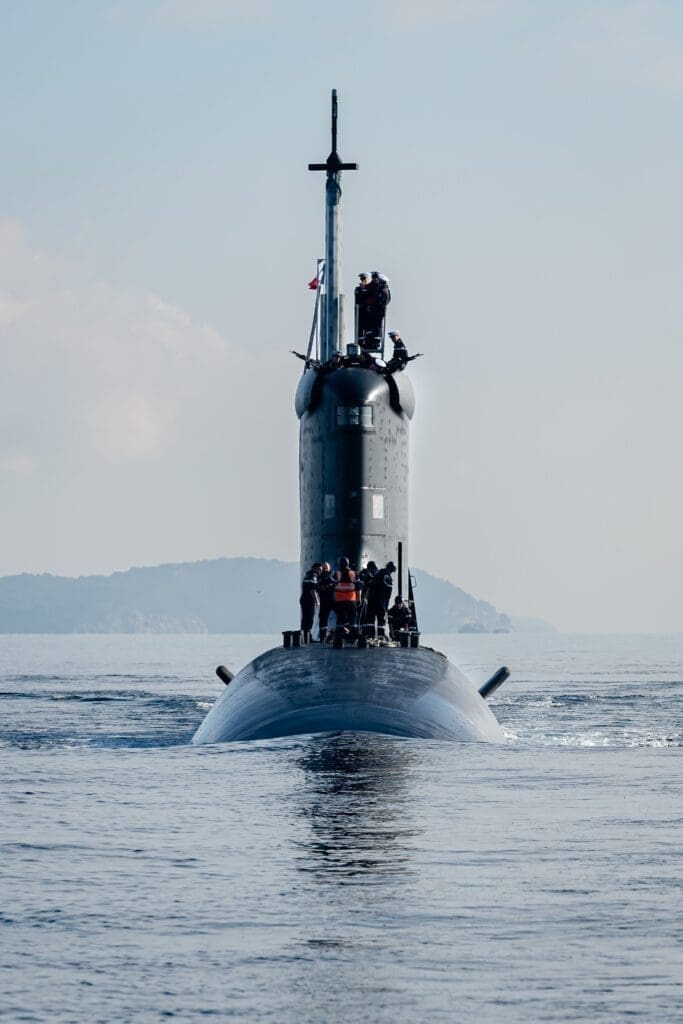 El submarino nuclear francés Suffren concluyó su primer despliegue ...